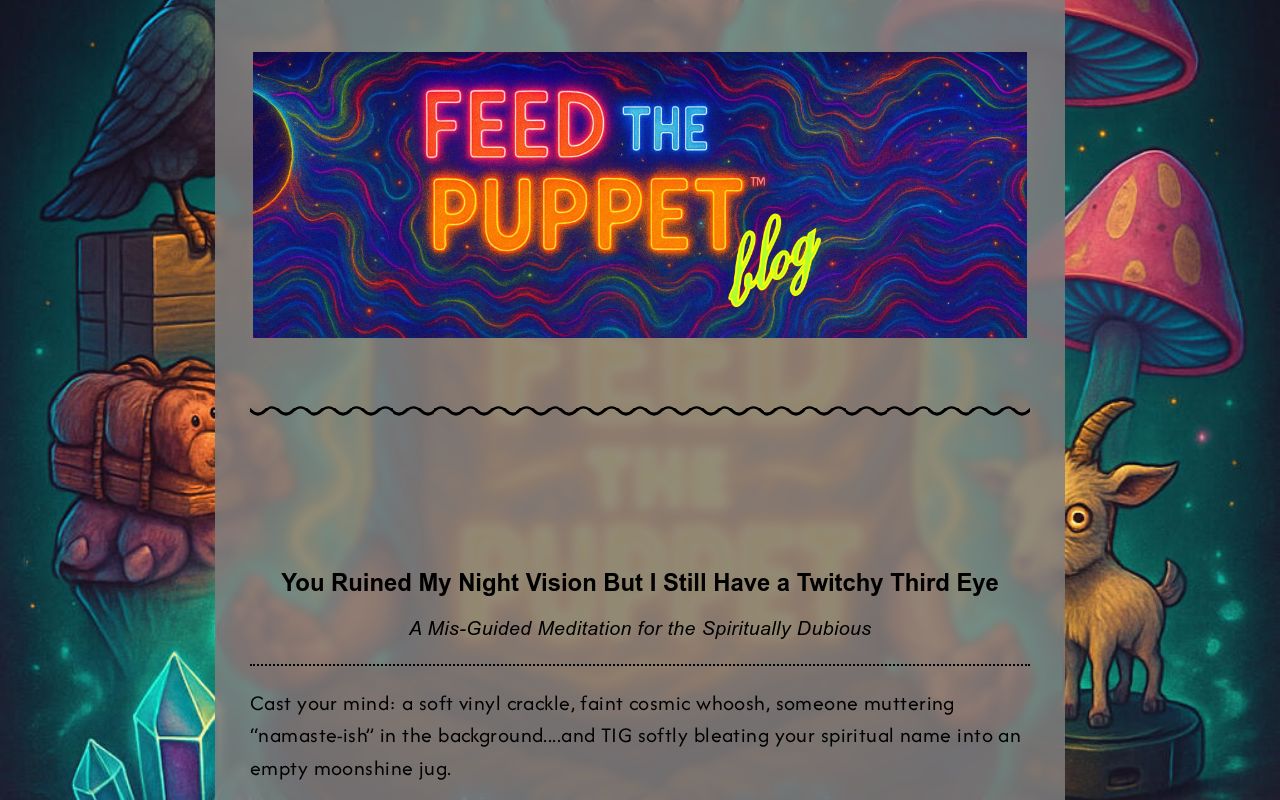 Feed The Puppet Blog